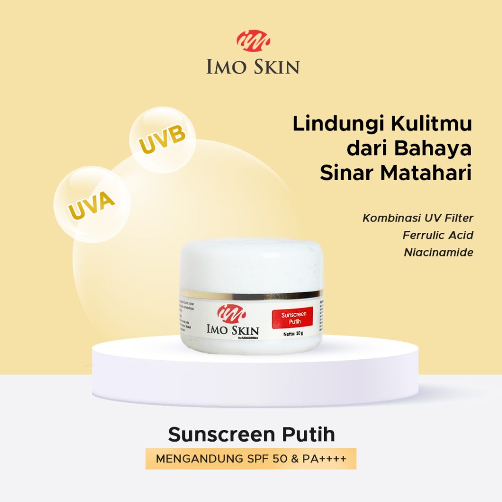 Sunscreen Putih – IMMODERMA OFFICIAL STORE